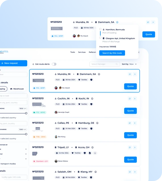 Cargo Freight Calculator | Logistics Explorer | DF Alliance